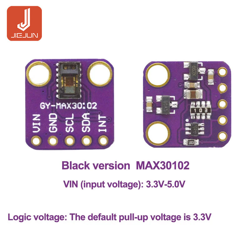 MAX30100 MAX30102 Heart Rate Sensor Module Puls Detection Blood Oxygen ...