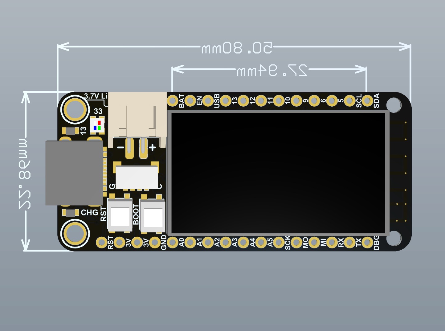 ESP32 S3 1.14 inch TFT display development board programming learning ...