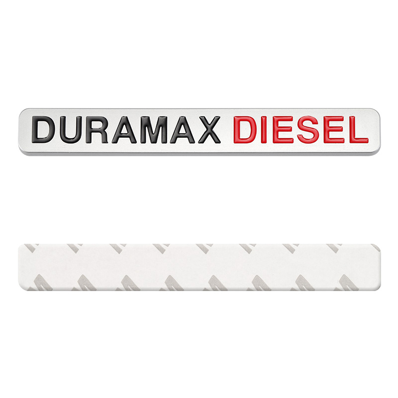 Creative DURAMAX DIESEL DIESEL Engine Three-Dimensional Metal Car Label ...