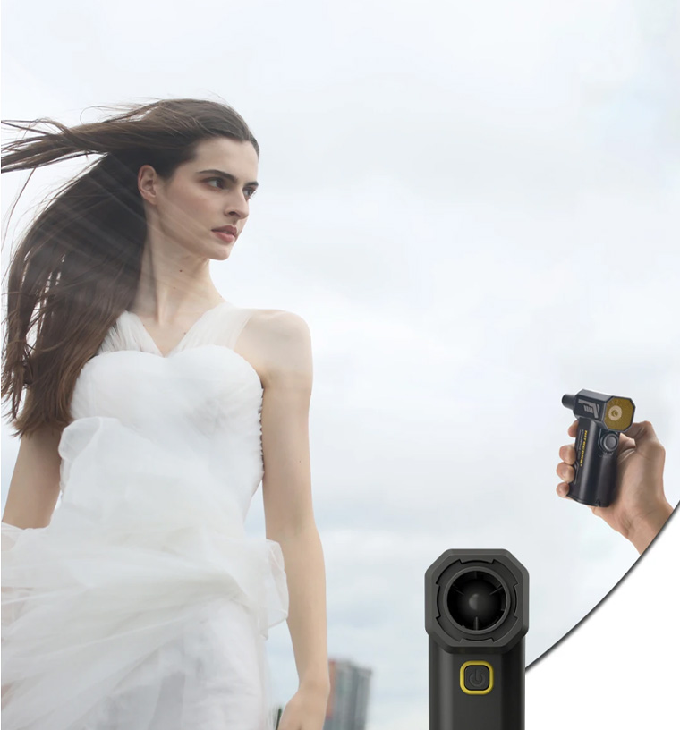Nitecore CW20 Photography multifunctional pocket fan, portable electric ...