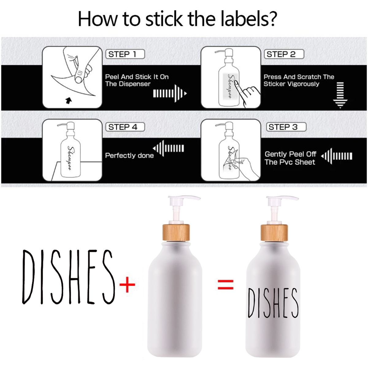 Waterproof laundry label, waterproof crystal label for bathroom ...