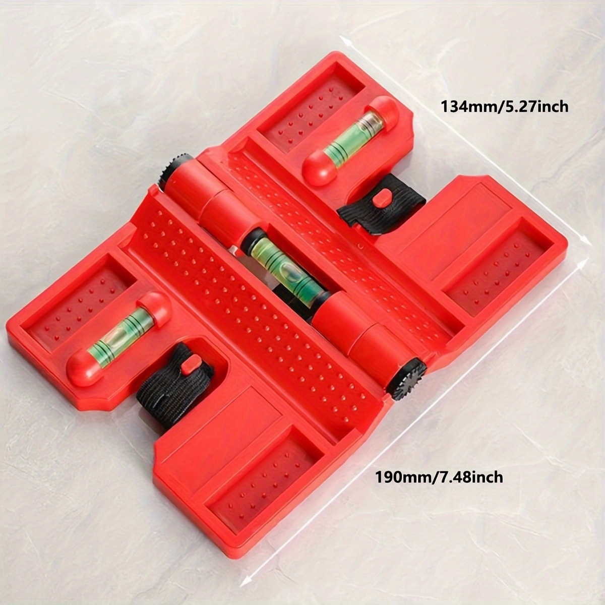 1pc Magnetic Post Level, Folding Magnetic Post Level with Elastic Loop ...