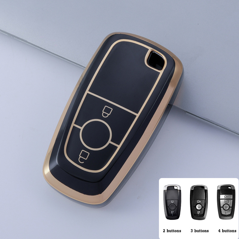 Ford 2/3/4 Buttons TUP Car Key Cover Case Compatible With Ford RAPTOR F ...
