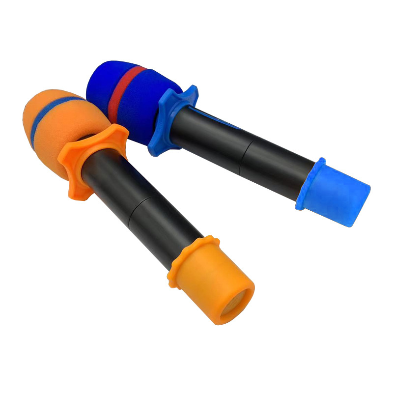 Microphone Set with Sponge Cover Anti-Roll Protection Silicone Wireless ...