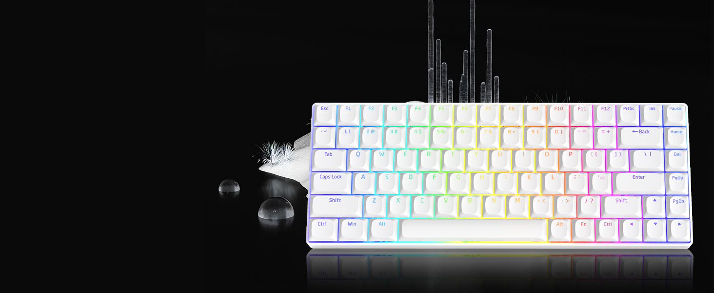 XVX Horizon V2 Low Profile/Uniform Profile Double-Shot Keycap Set (118 ...