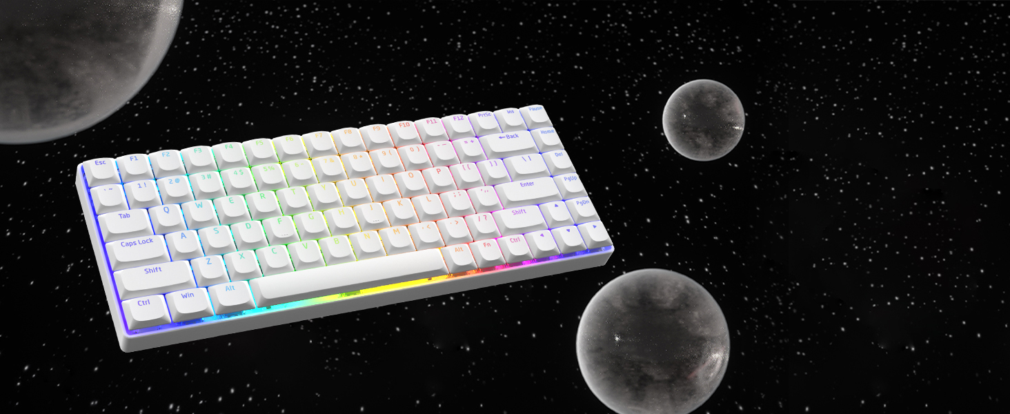 XVX Horizon V2 Low Profile/Uniform Profile Double-Shot Keycap Set (118 ...