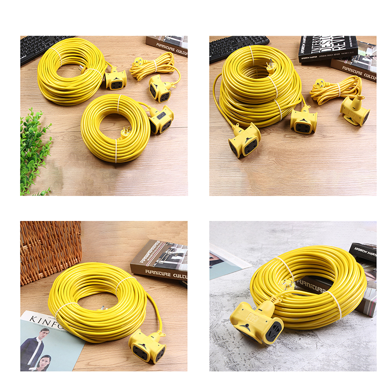 Extension Cord Socket With Cable Extra-long Plug-in Strip 10/20/30 ...