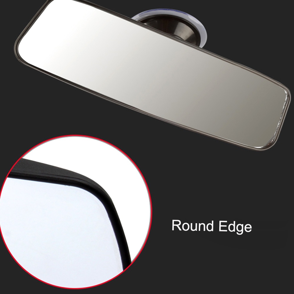 Universal Adjustable Suction Cup Interior Rear View Mirror Car Rear ...
