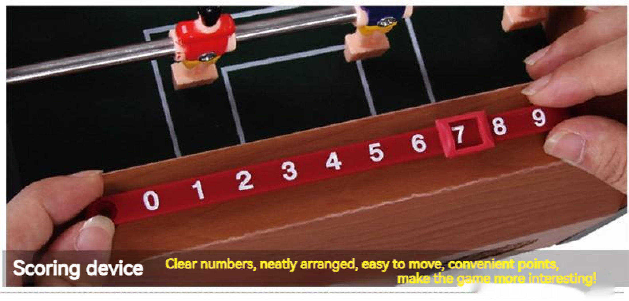 Family Premium Deluxe Mini Football Table Friends Interactive Football ...