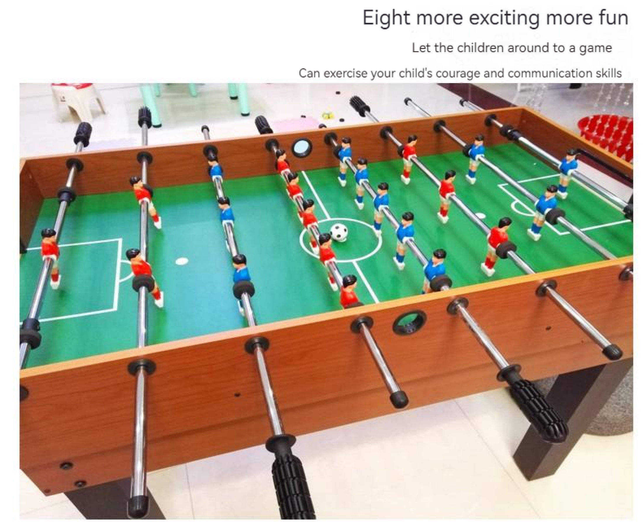 Family Premium Deluxe Mini Football Table Friends Interactive Football ...