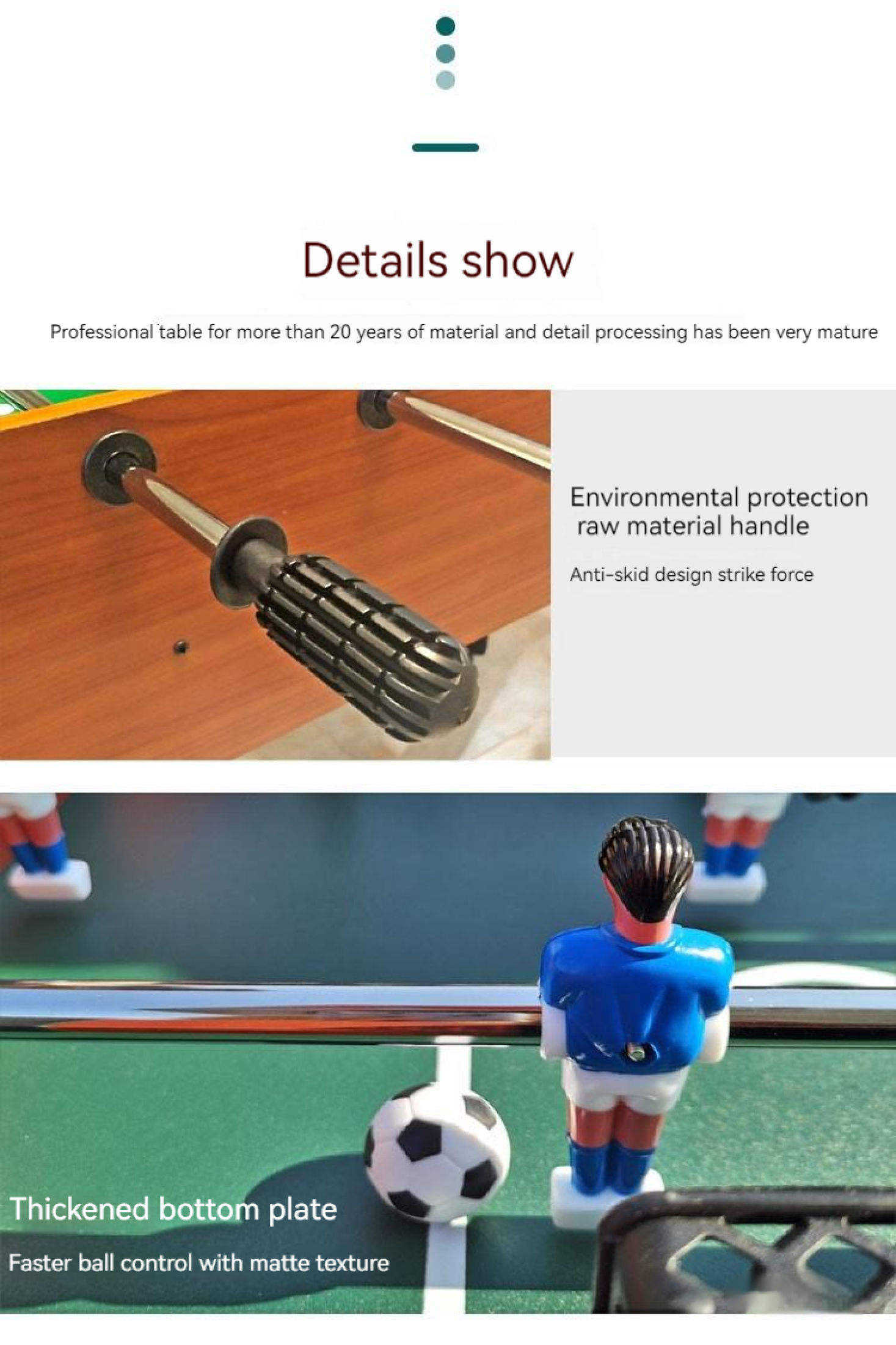 Family Premium Deluxe Mini Football Table Friends Interactive Football ...