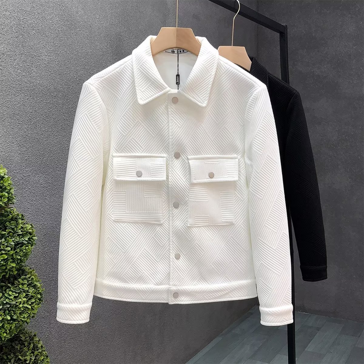 Handsome Men's High-End Coat Tide Brand New Casual Jacket For Men ...