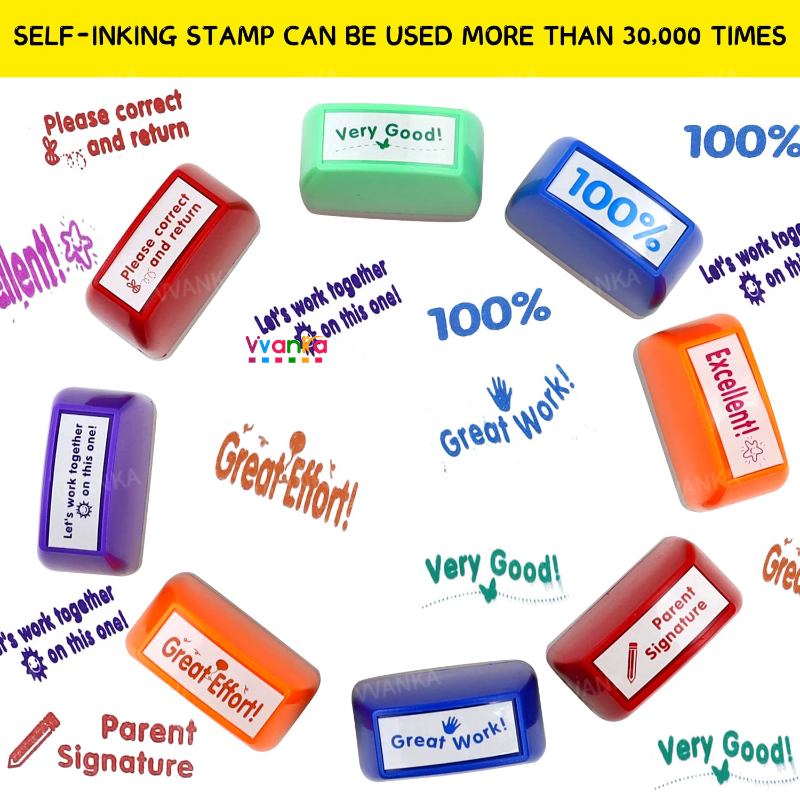 From PH Teacher Stamps for Classroom Grading Rubber Stamp Message ...