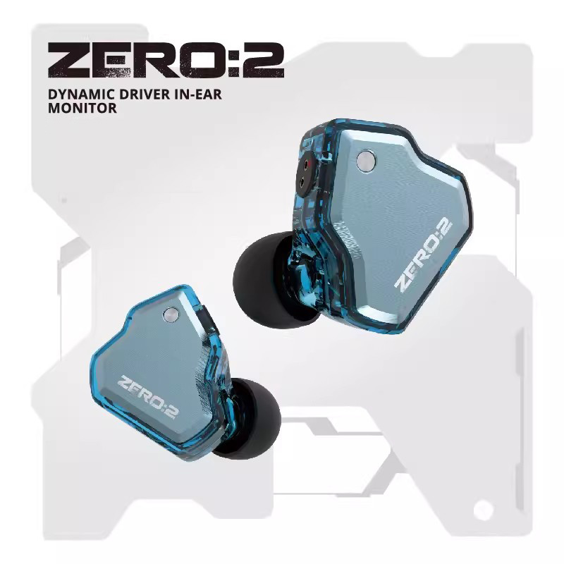 7hz Zero 2 10mm Wired Earbuds Dynamic Driver Iem Gaming Earbuds Dual ...