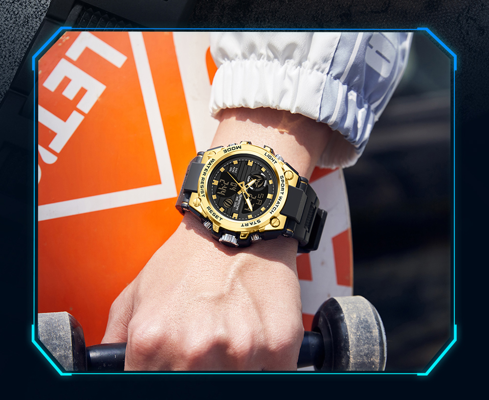 Sanda Military Waterproof Multi-Function Fashion Luxury Men Watch 739 ...