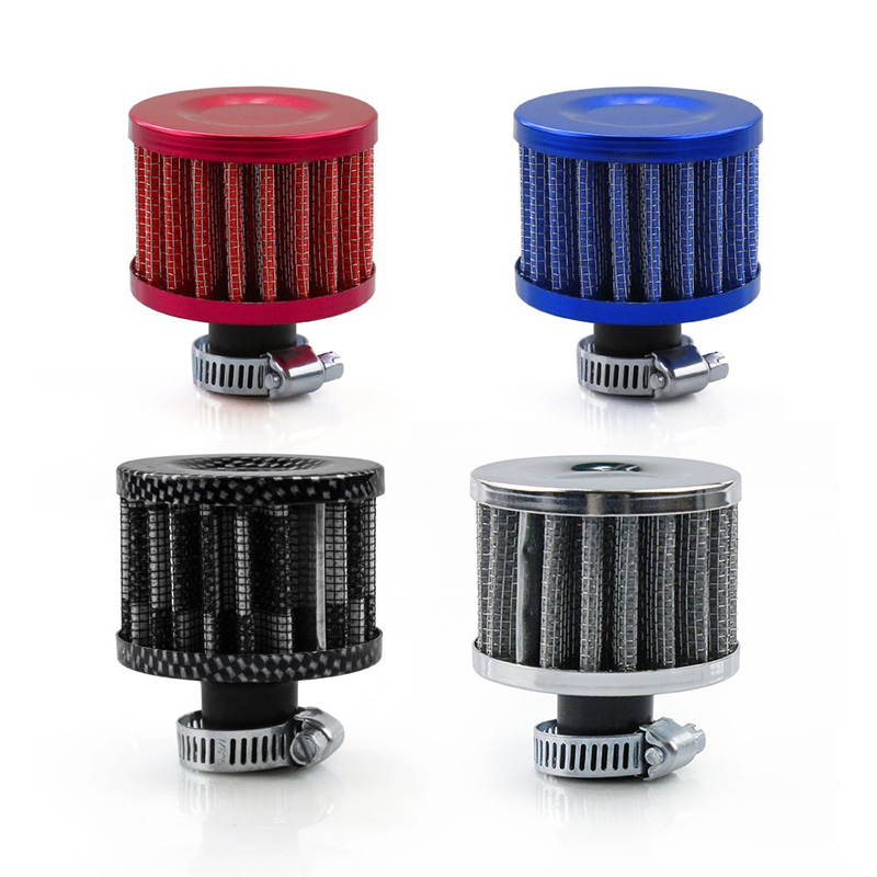 Universal Motorcycle Car Modification Mini Air Intake Filter Turbo Vent ...
