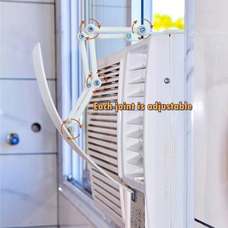 Window Air Conditioner Wind Deflector Adjustable Windshield Window Type ...