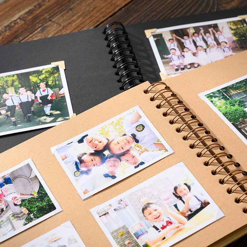 【Ship in 12h】12 Colors Scrapbook Album for Memories DIY Idol Photo ...
