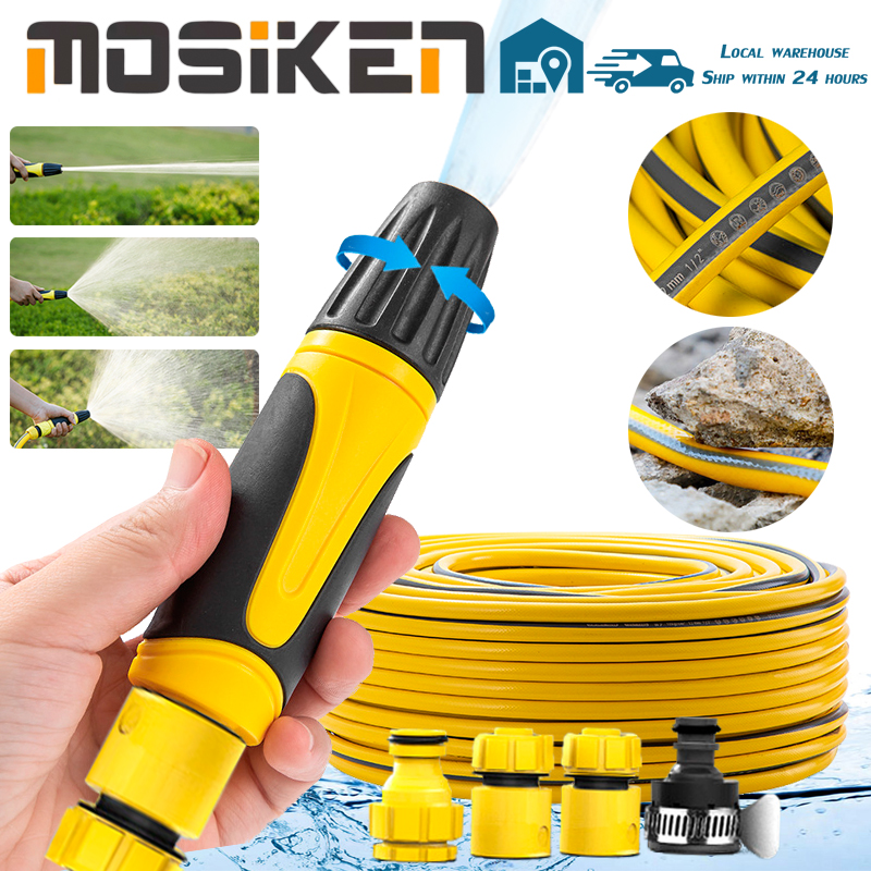 High Pressure Water Jet Garden Hose Sprinkler Adjustable Nozzle Spray ...