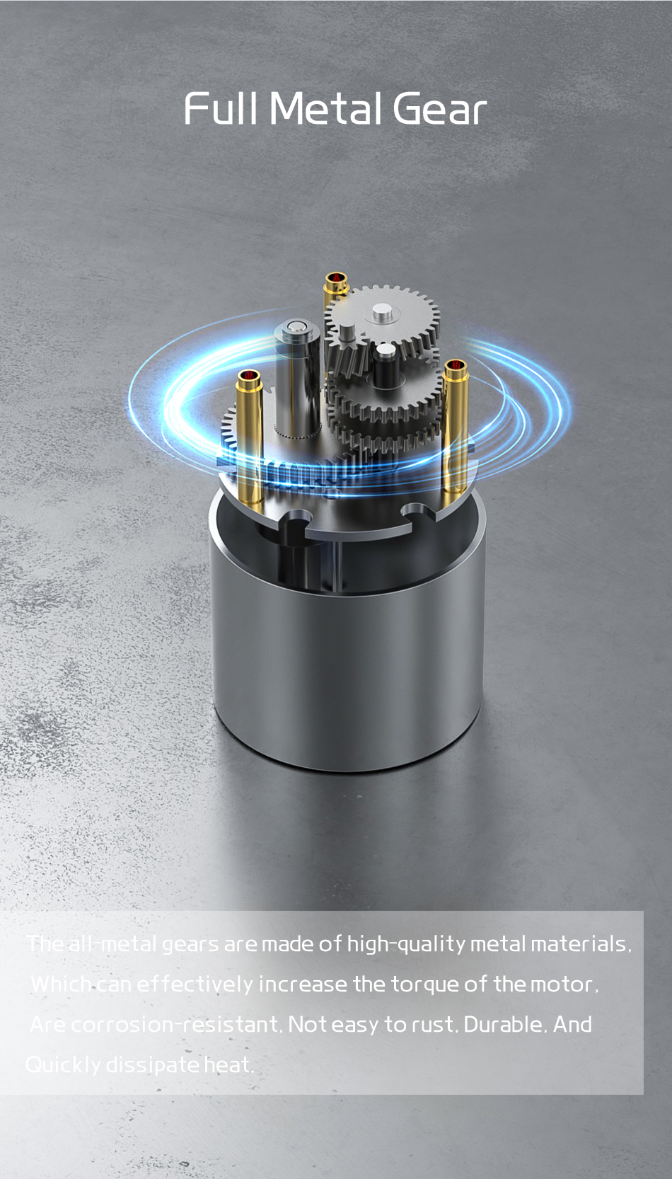 JGB37-520 Hall Encoder DC Brush Gear Motor 6V/12V Forward And Reverse ...