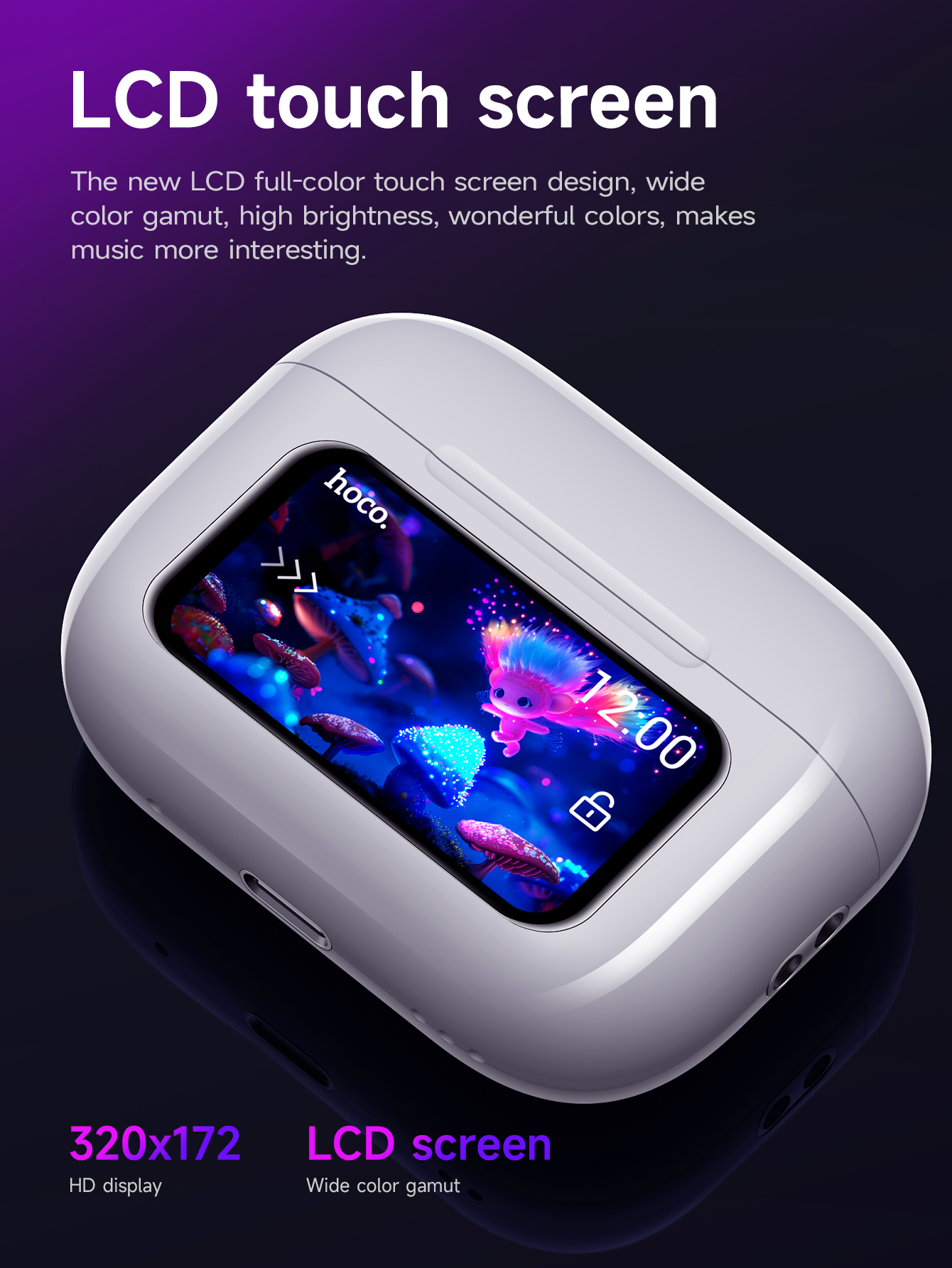 HOCO Original EW72 TWS True Wireless Bluetooth Earphones ANC Noise ...