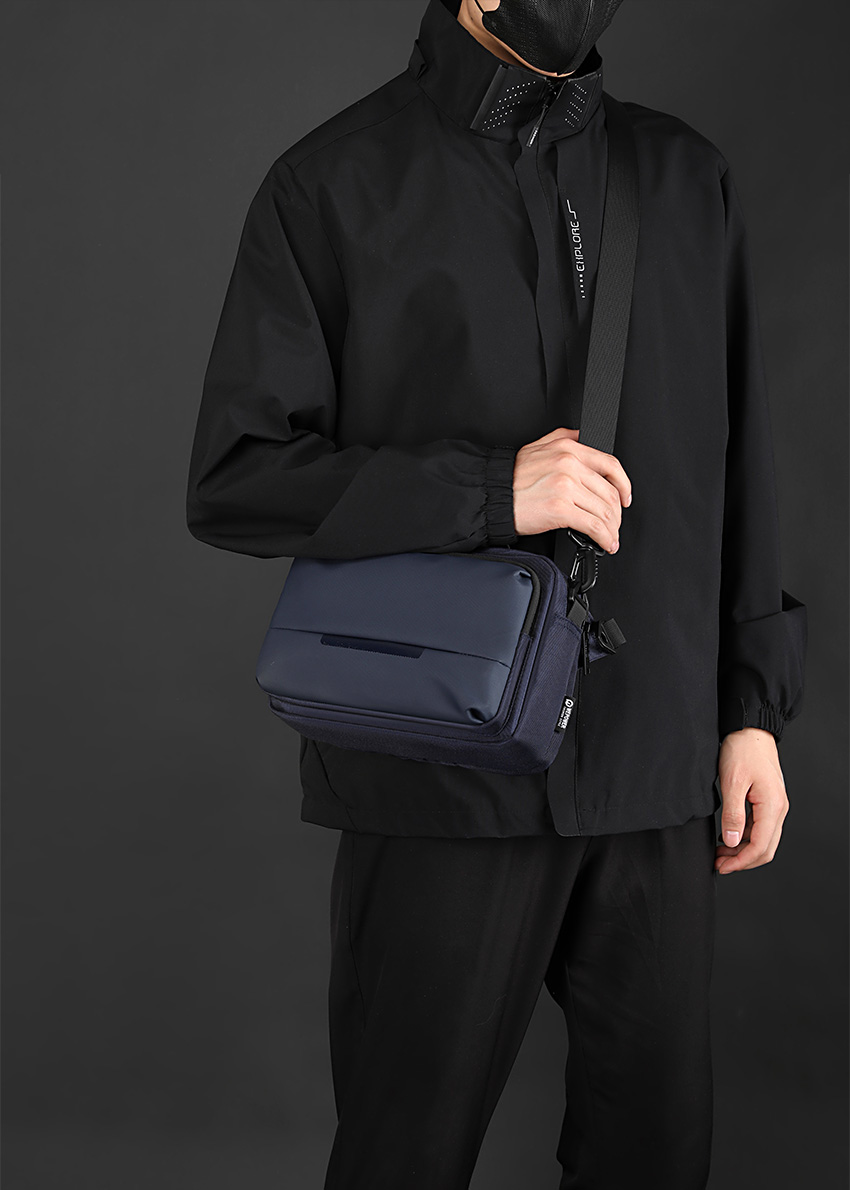 MENSPE Men’s Chest Bag Fashion Handheld Bag CrossBody Bag Large ...