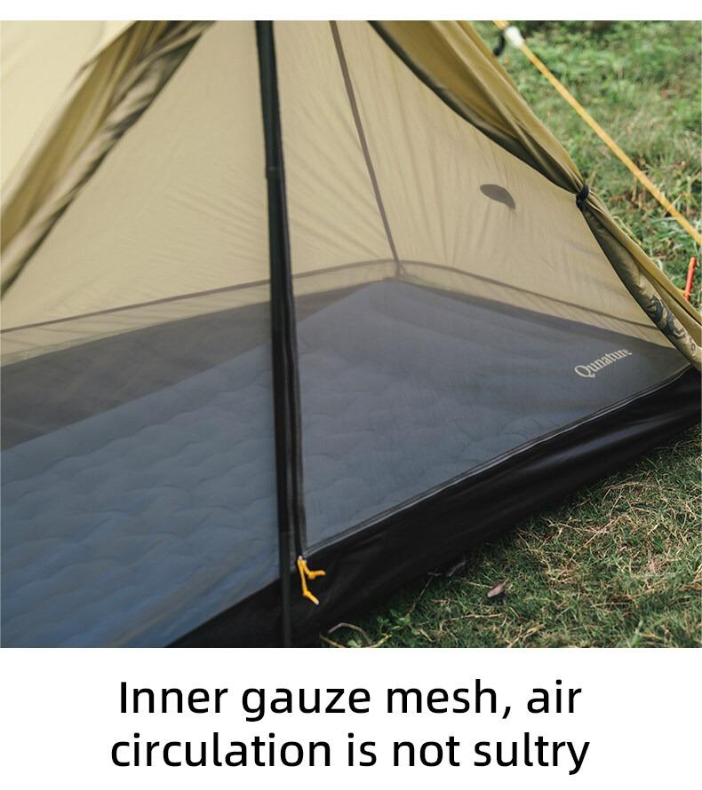 Qunature Outdoor Camping Tent Ultra-Light Thick Breathable Silicone ...