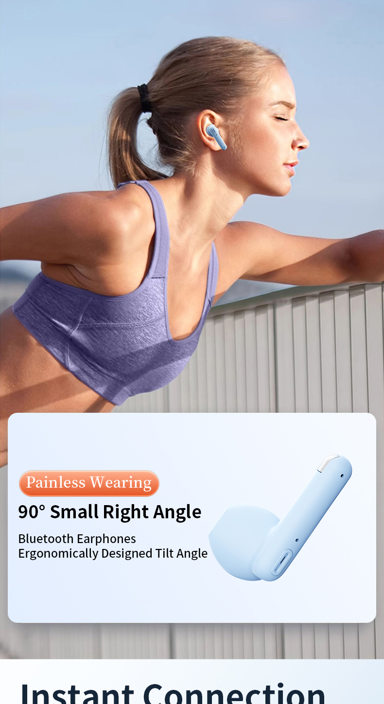 Tranyoo M27 Bluetooth 5.3 Earphone High Stereo Sound Wireless Earphones ...