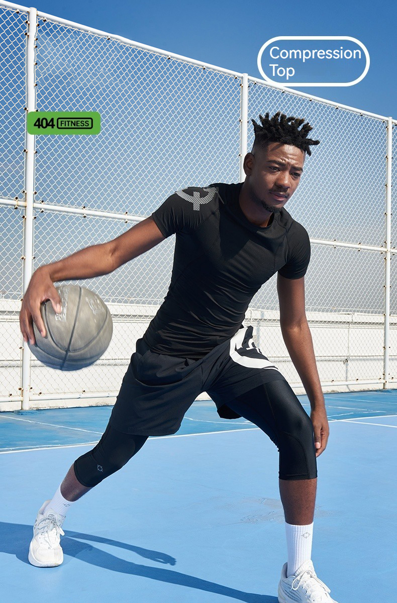 Rigorer Men's Compression Shirt for Basketball Combat Sport Tight ...
