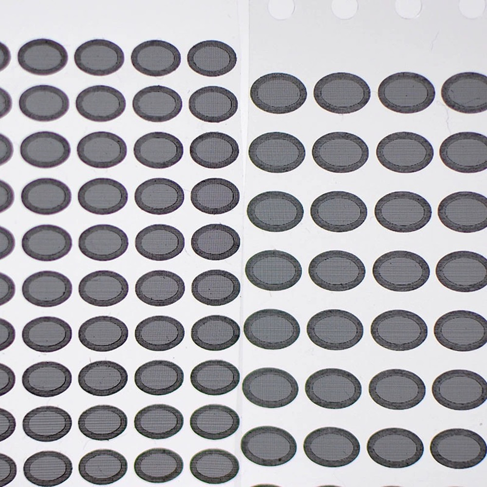 20Pcs Oval Shape Earphones Filter Mesh Earbuds Dust Proof Mesh In Ear ...