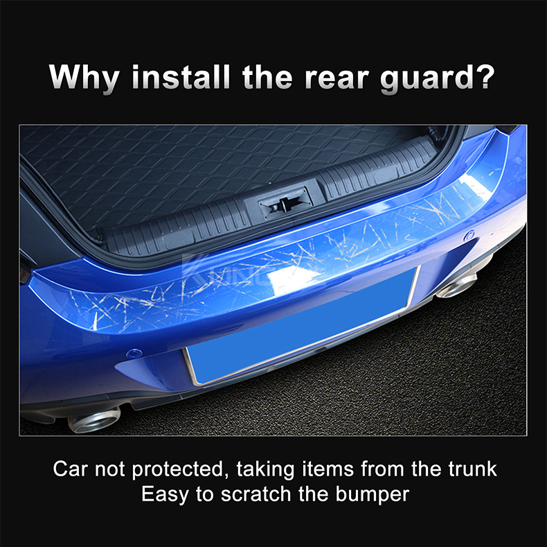 For Subaru BRZ Toyota GR86 2021-2024 Car Trunk Rear Bumper Protector ...