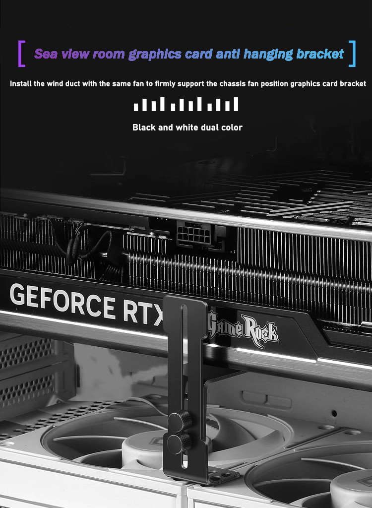 ICE Whale GC-2 Graphics Card GPU Support Bracket Seaview Room Chassis ...