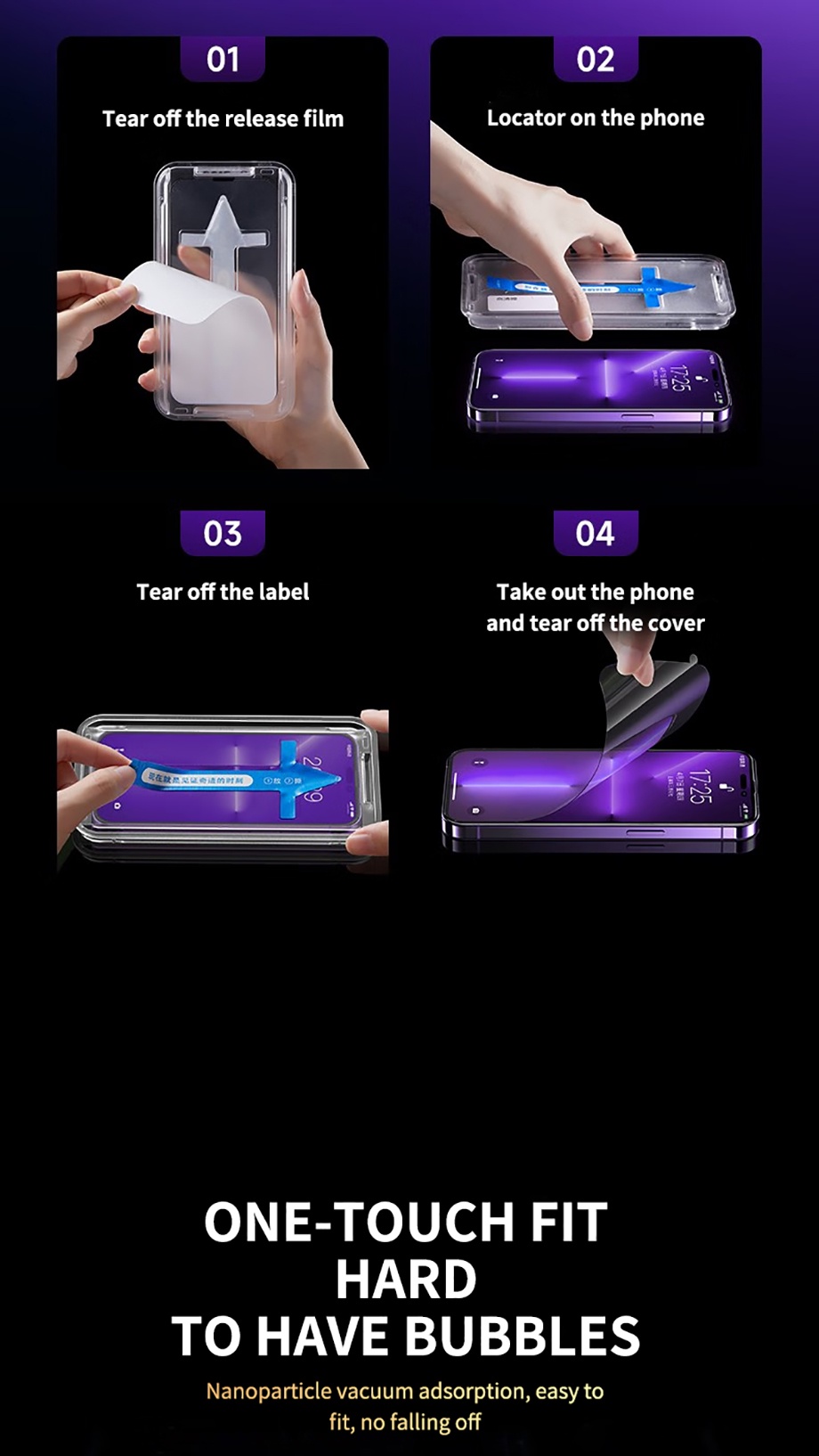 2pcs privacy film sticker box tool for Realme Note 50 C63 C61 C65 C67 ...
