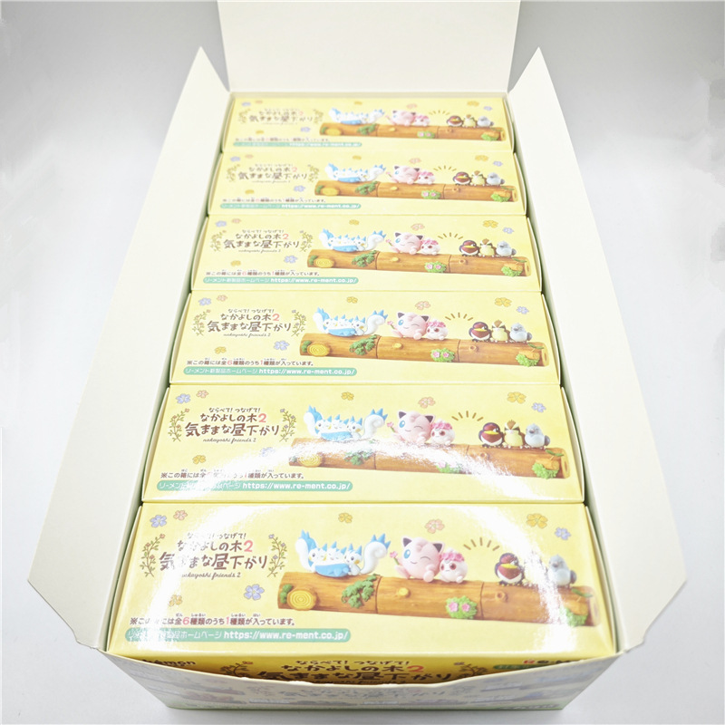 6Pcs/Set Anime Pokemon Figure Stump Pikachu Togepi Torchic Jigglypuff Q ...