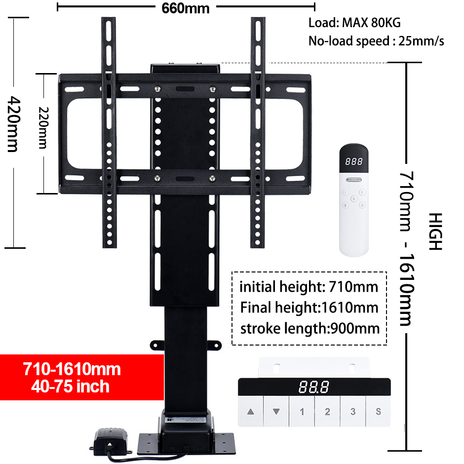 TV LIFT mechanism with remote tv lift stand tv lifter motorized tv lift ...