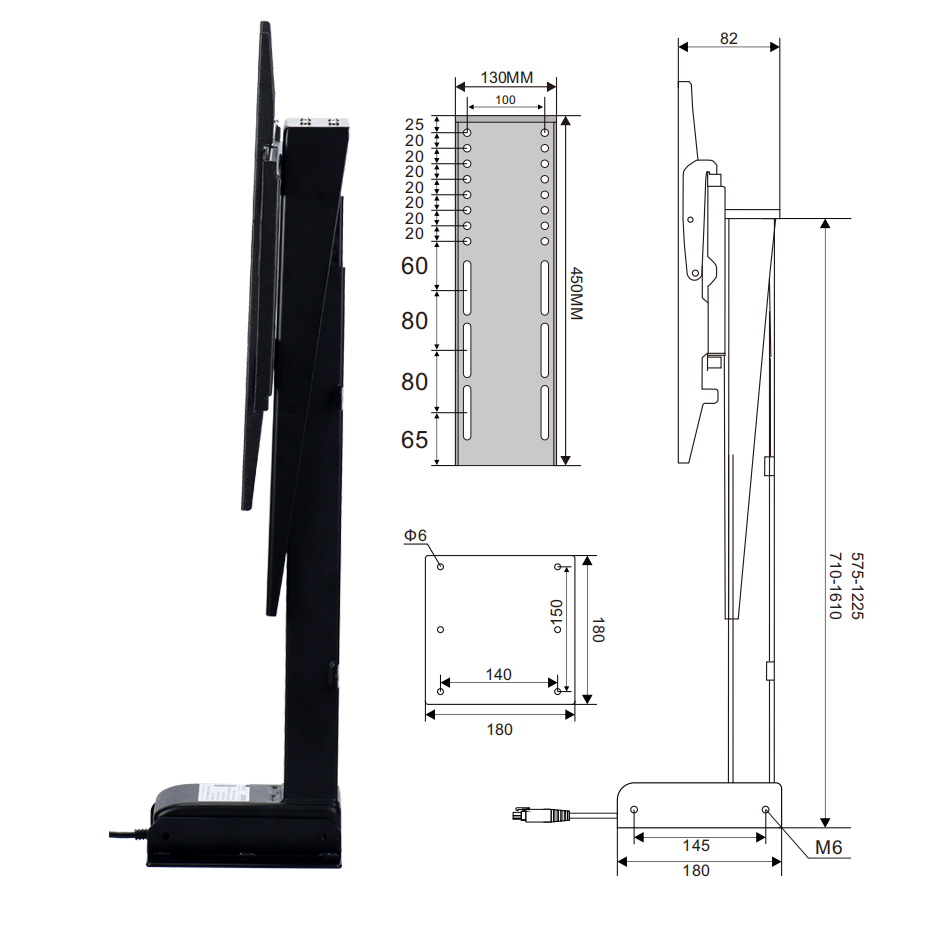 TV LIFT mechanism with remote tv lift stand tv lifter motorized tv lift ...
