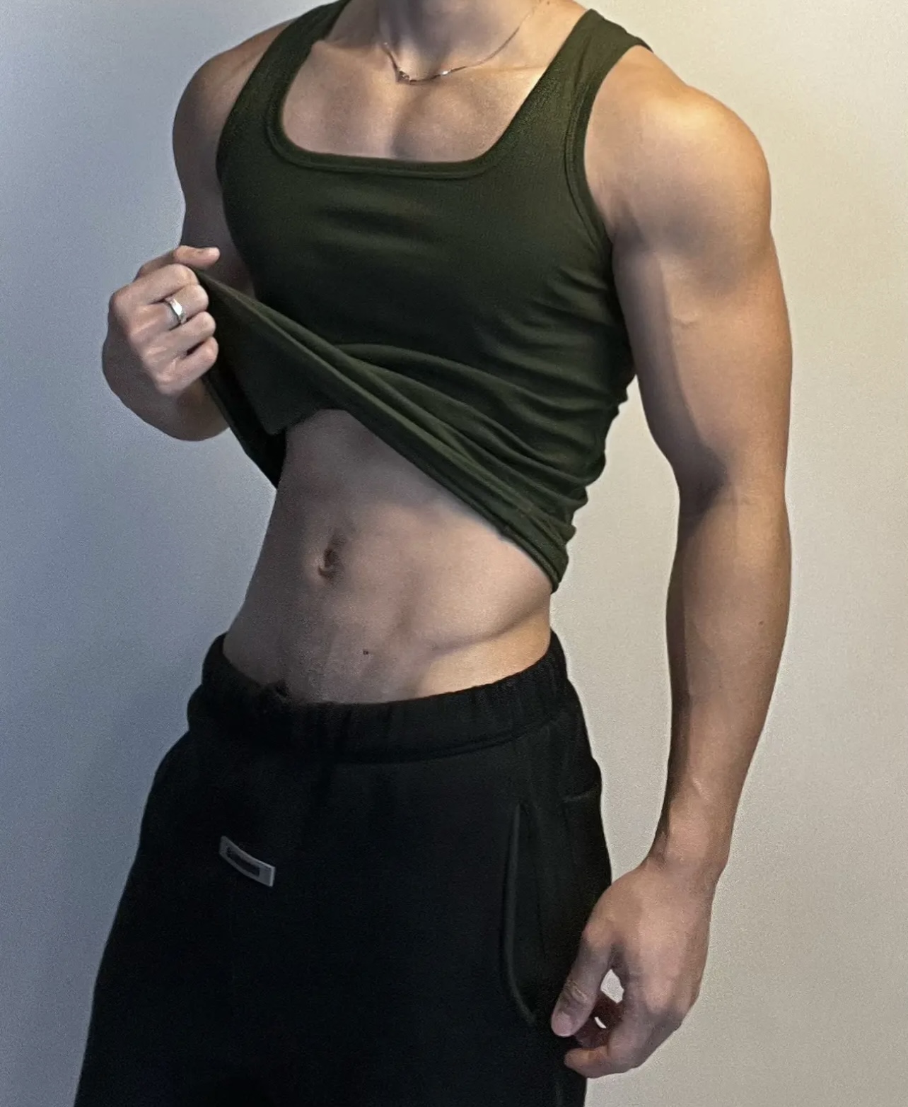 [MAOINGMEN] Fit Sando For Men New Style American Retro Sports Vest ...