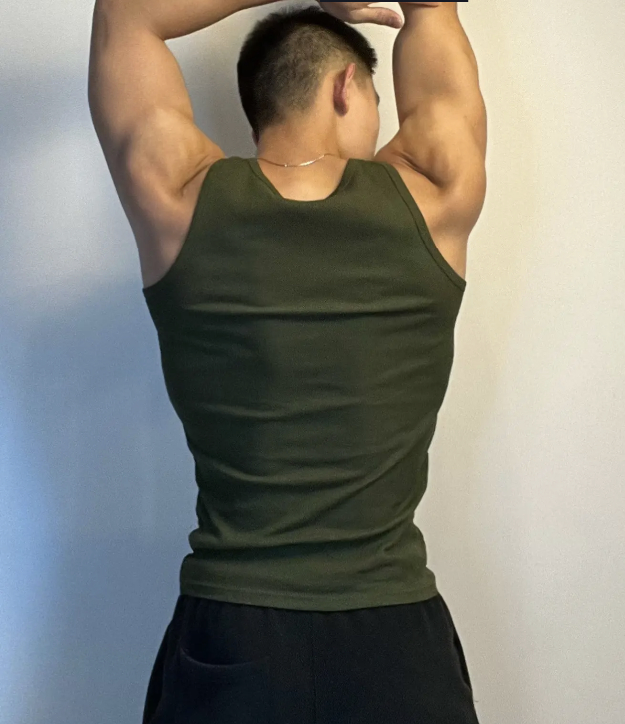 [MAOINGMEN] Fit Sando For Men New Style American Retro Sports Vest ...