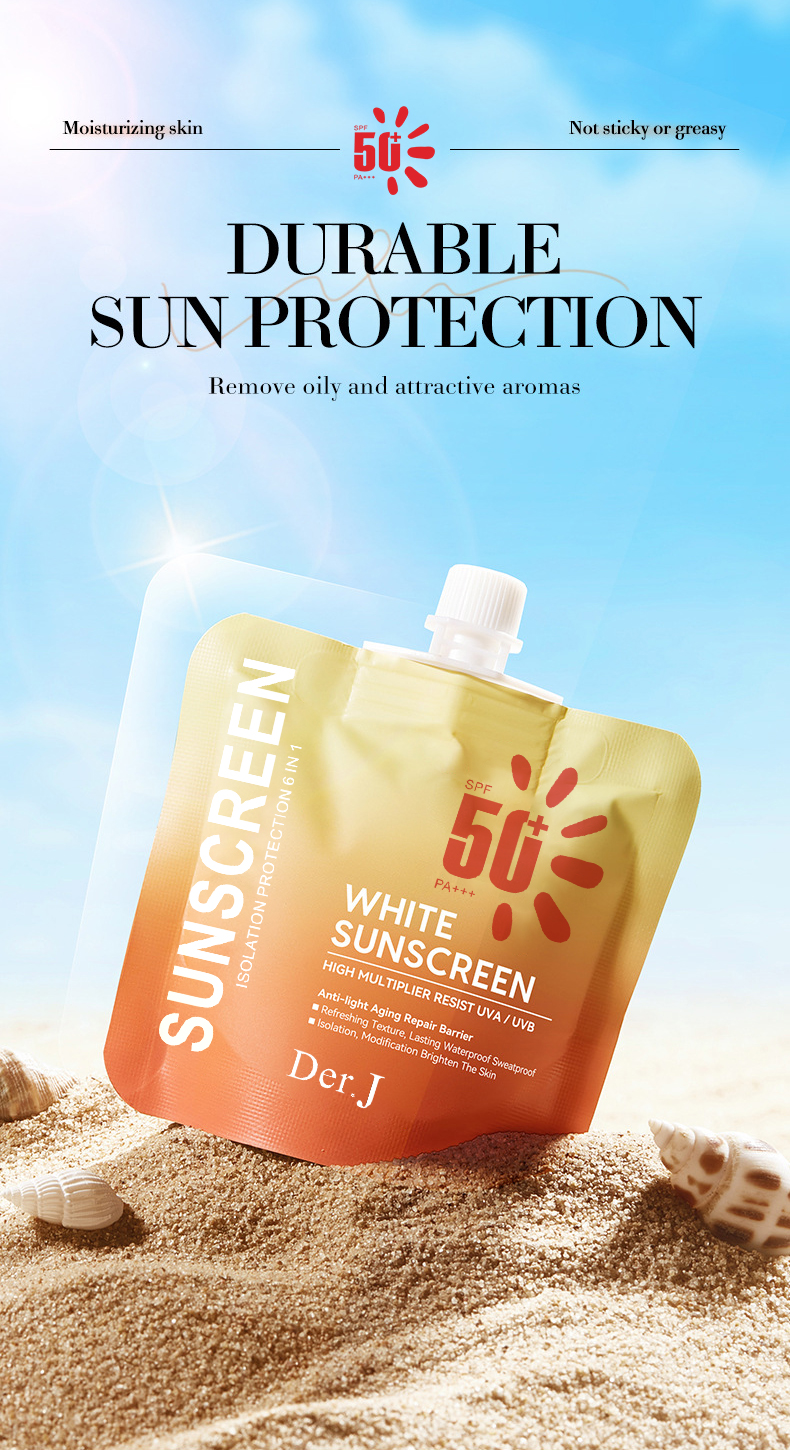Der.J SPF50+ PA+++ Whitening Sunscreen Ultra Protection & waterproof ...