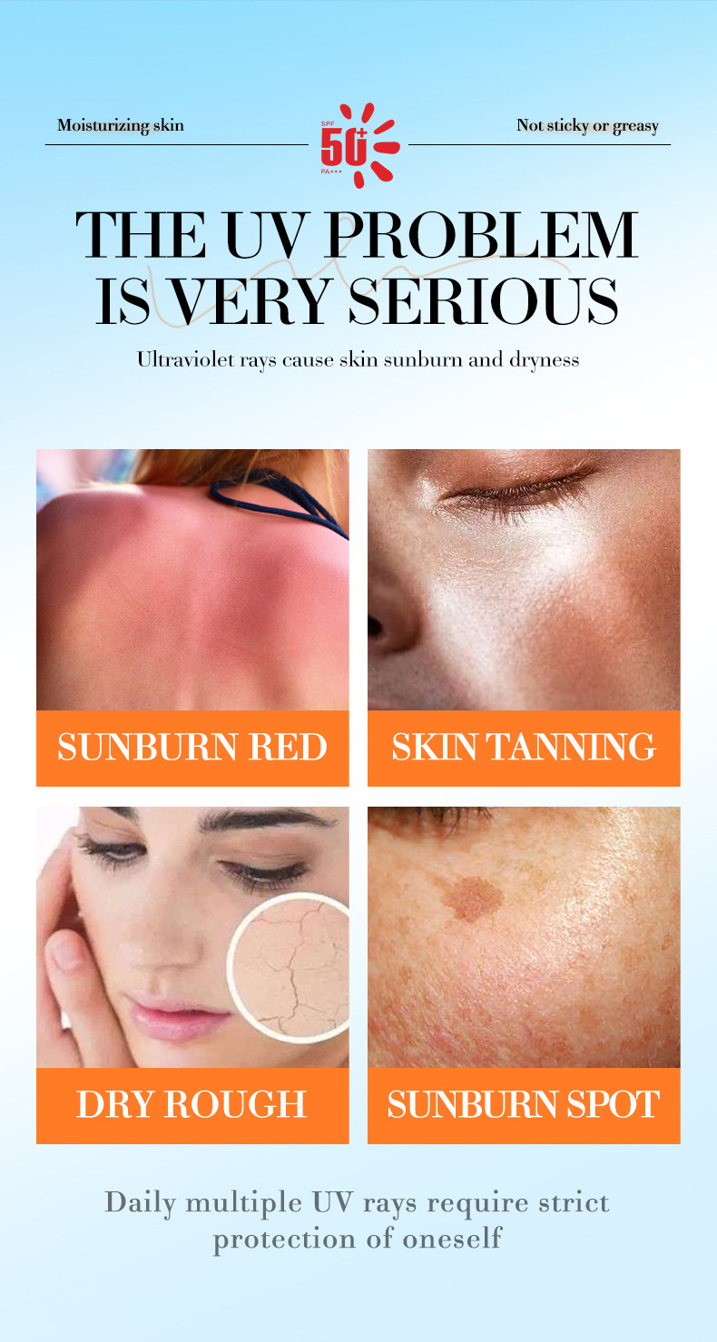 【Buy 1 Take 1】Der.J SPF50+ Sunscreen UV Protection Waterproof Long ...