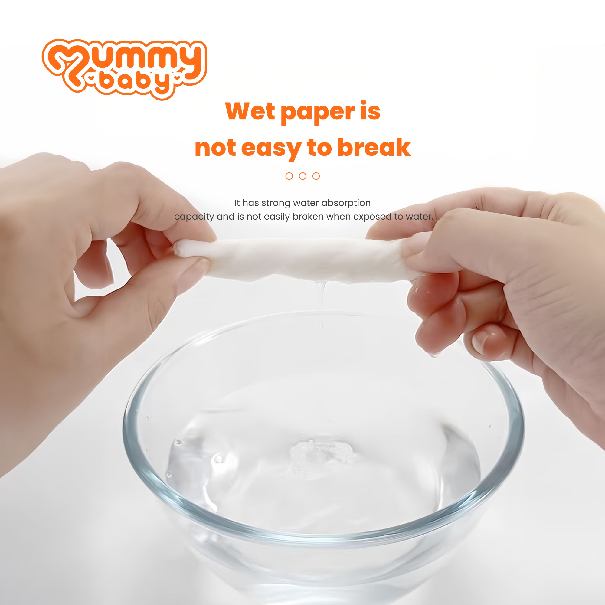 Mummybaby orange Highend Tissue Oversized Wall-Mounted Tissue Paper ...