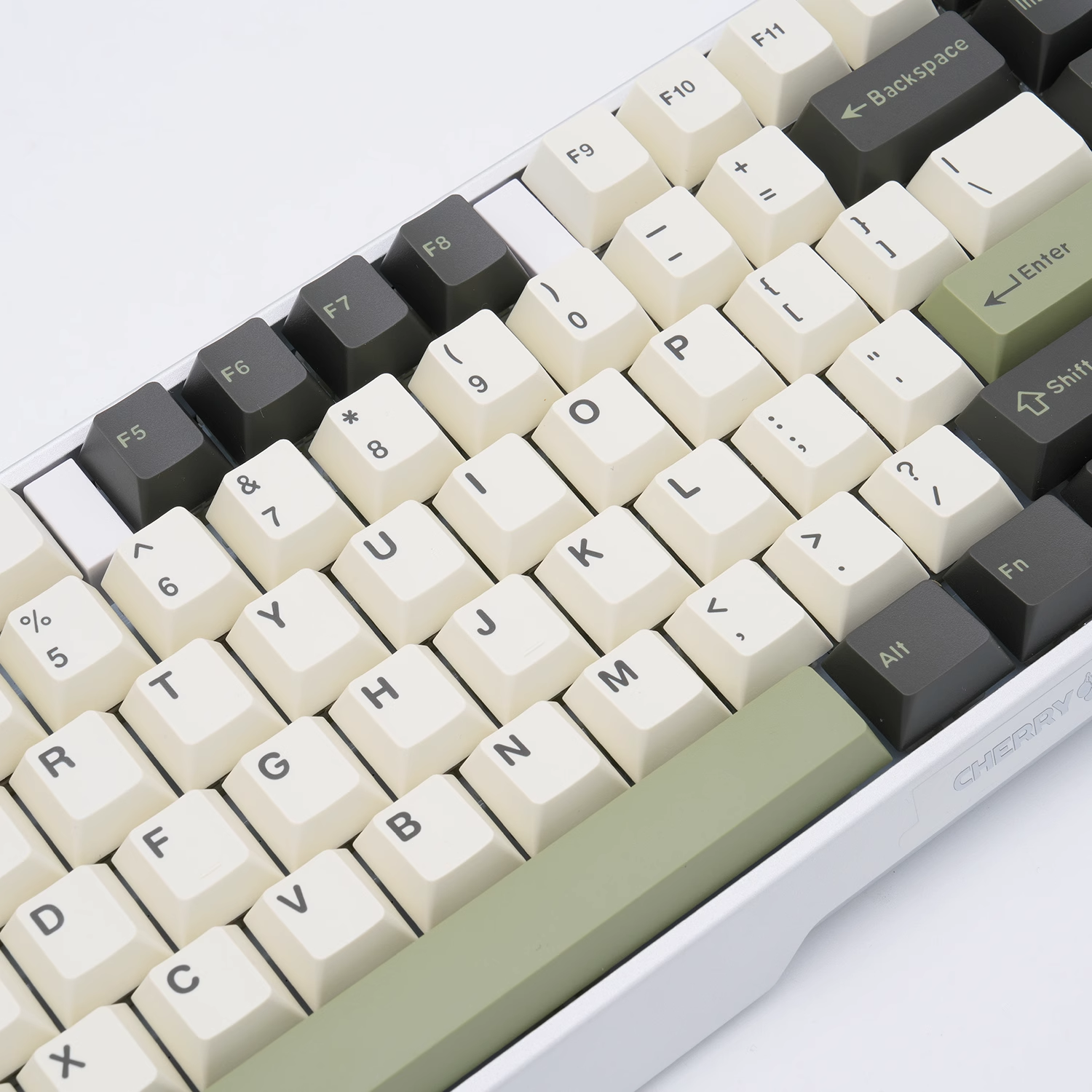 GMK olive 163 key ABS two-color molding keycap cherry height keycaps ...