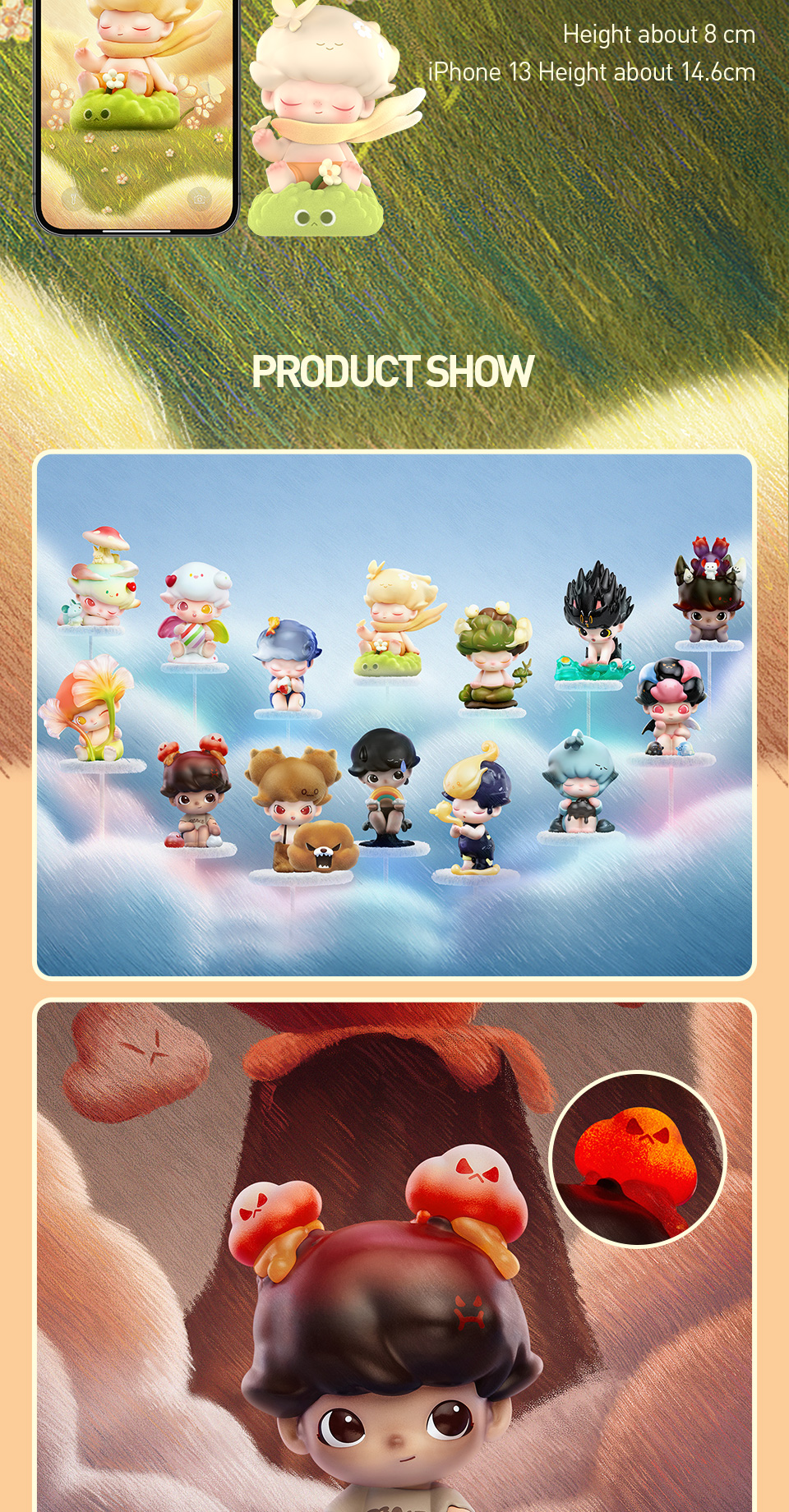 POP MART DIMOO By Your Side Series Figures Blind Box Action Toys Figure ...