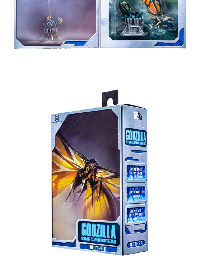 NECA Mothra 2019 Godzilla models, Godzilla, Monster King, Motra, toys ...