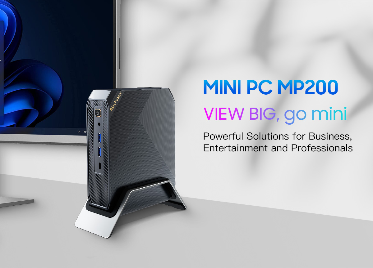 Blackview Mini PC MP200 Intel i9 8 Core Mini Computer (16GB + 512GB ...