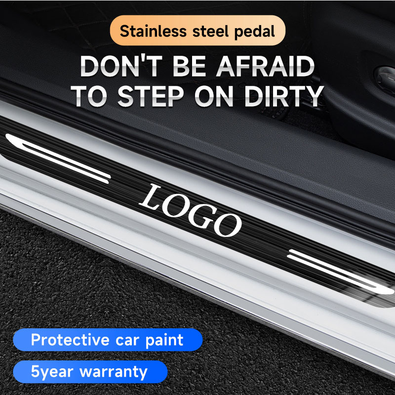 Mitsubishi Mirage stainless steel threshold strip Anti stepping anti ...