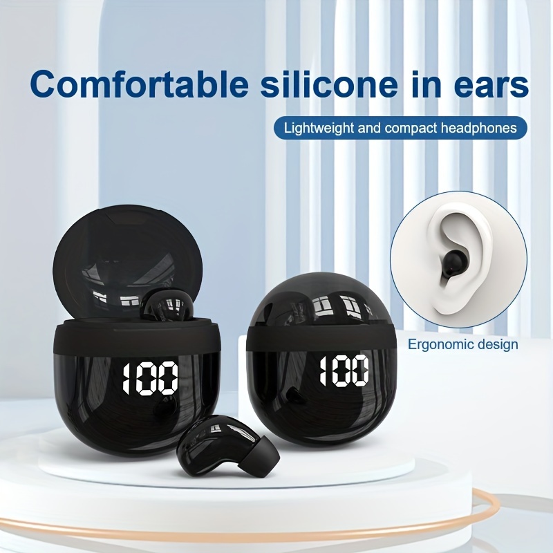 SK18 Superbass Earphones,Sleeping Earbuds TWS Wireless Bluetooth ...