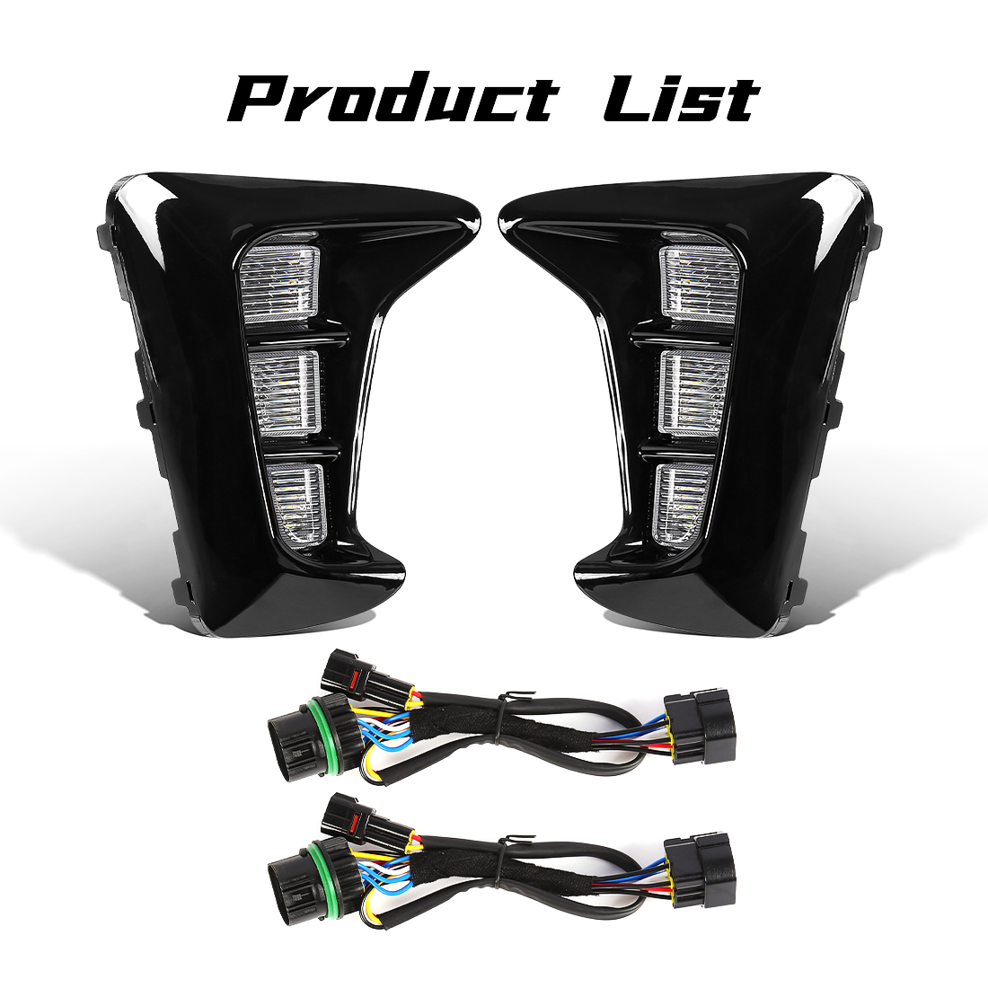 Car Flashing 2PCS DRL For KIA PEGAS Soluto 2018 2019 2020 2021 2022 ...
