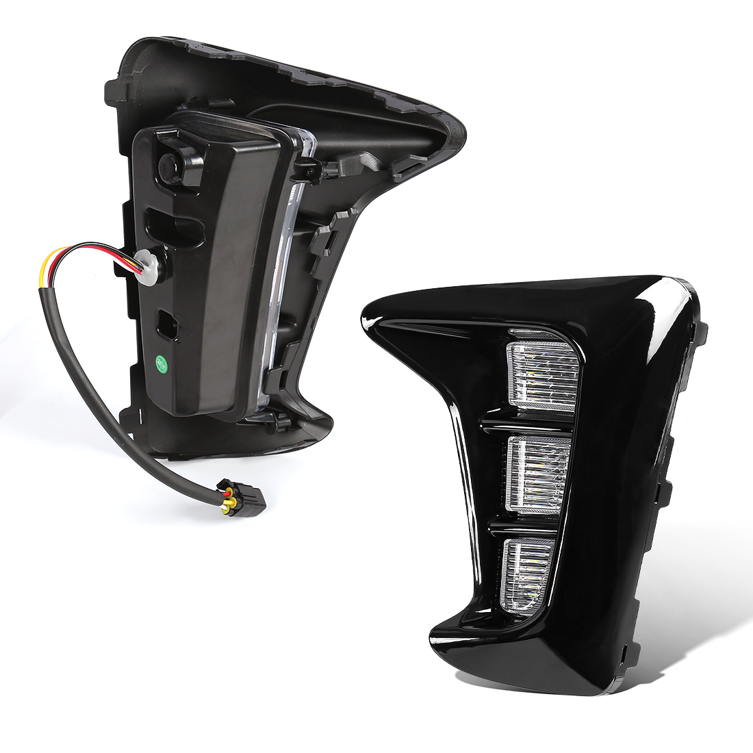 Car Flashing 2PCS DRL For KIA PEGAS Soluto 2018 2019 2020 2021 2022 ...