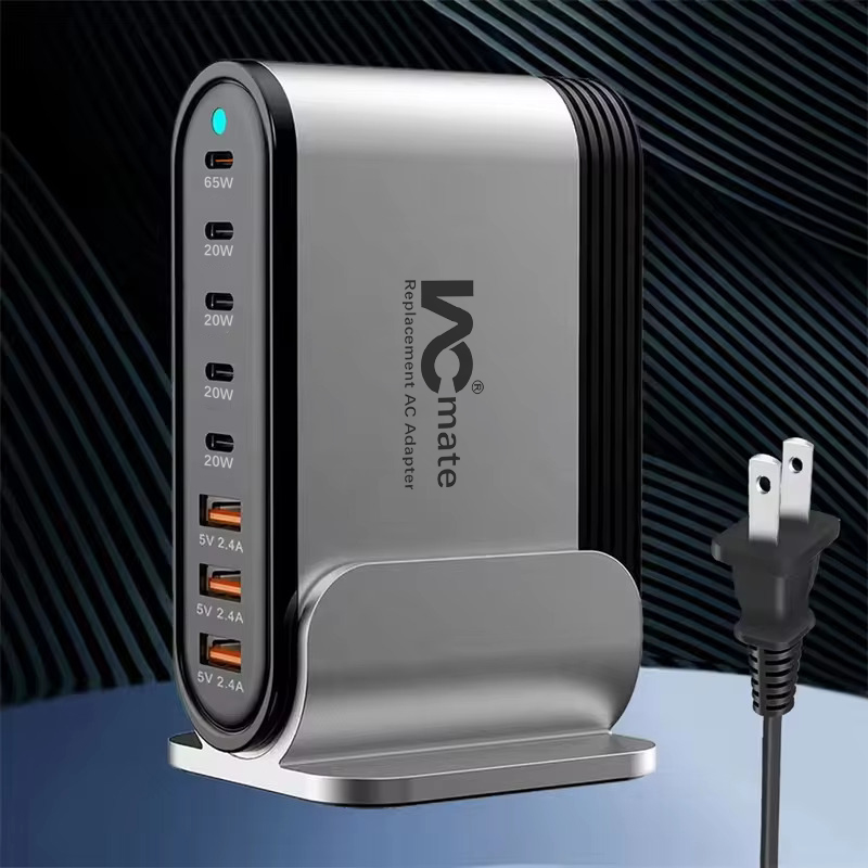 USB C Charger Multiport, Charging Station with 5 Type-C PD Charging and ...